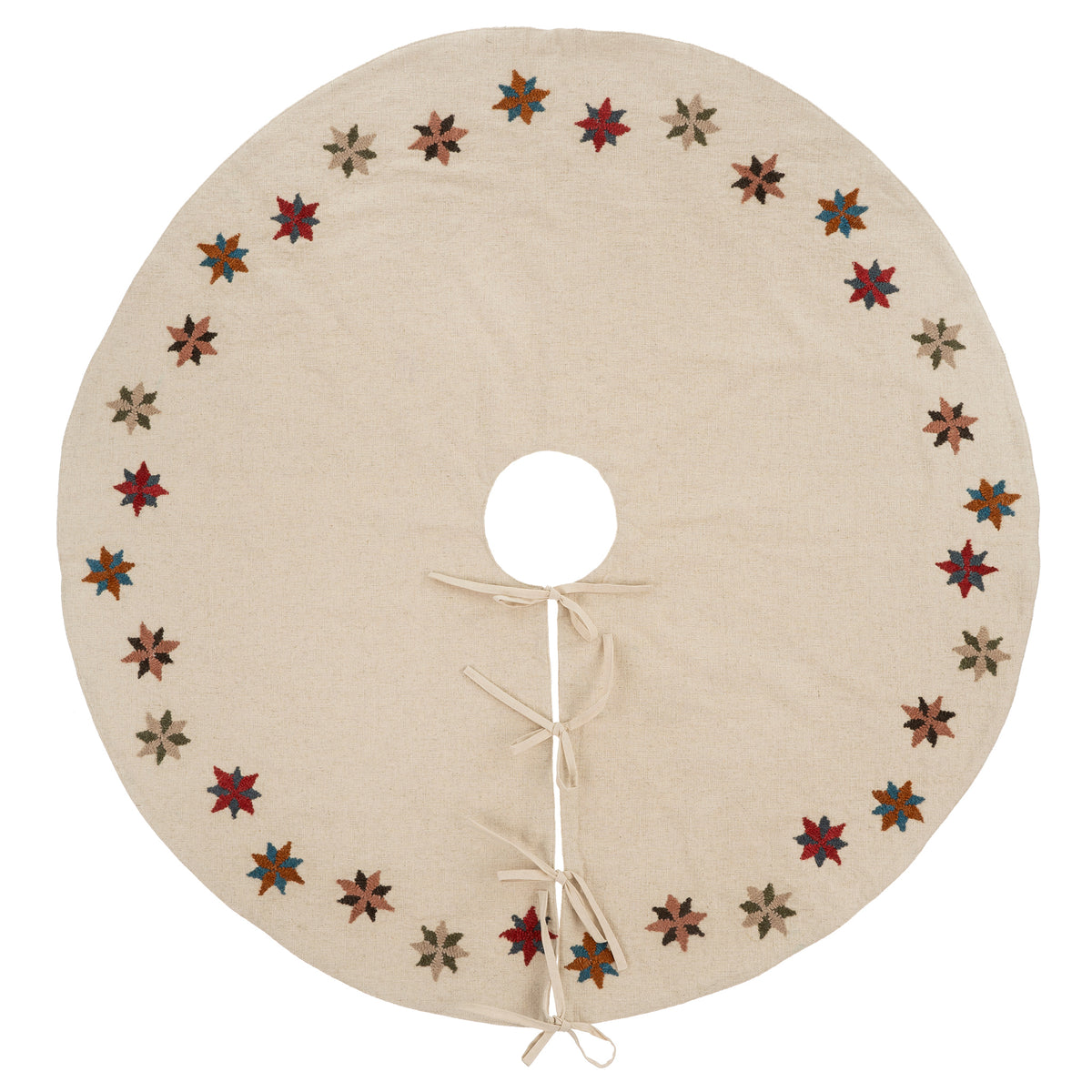 Embroidered Star Tree Skirt – Home & Garden Vermont