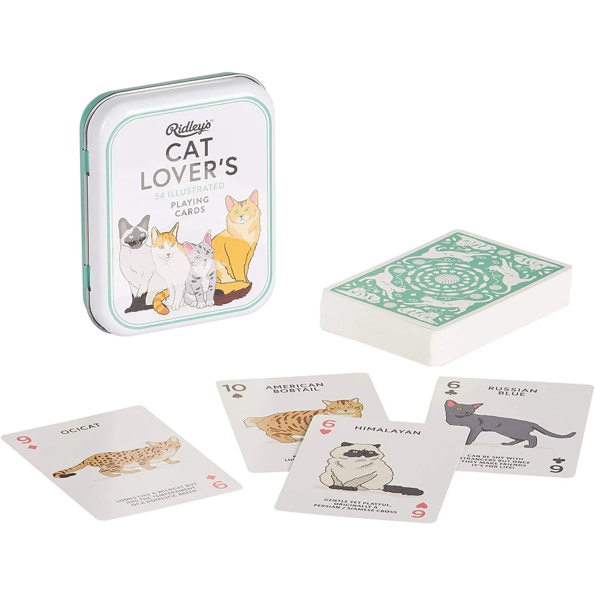 Cat Lover's Illustrated Playing Cards – Home & Garden Vermont