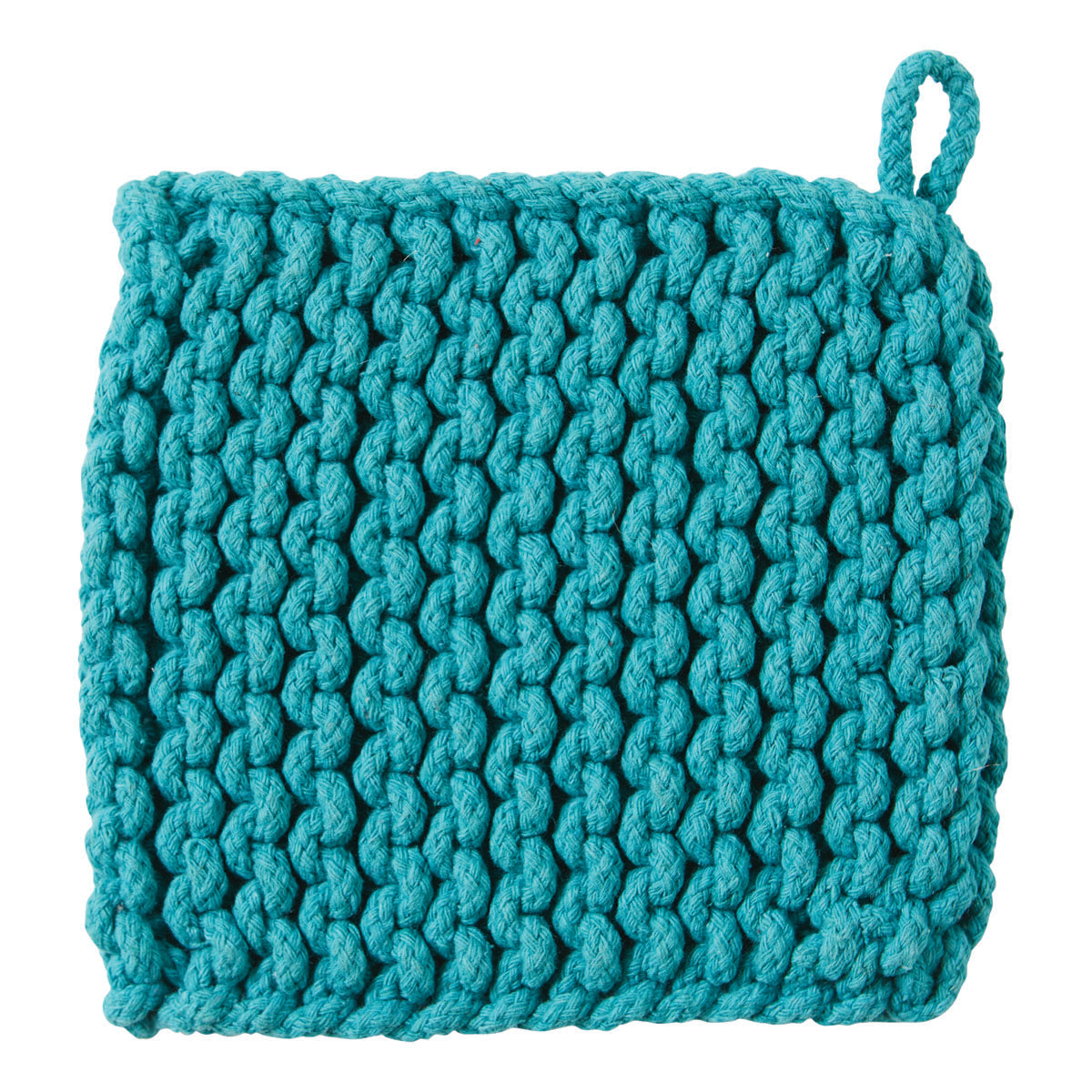 Turquoise Crochet Trivet – Home & Garden Vermont